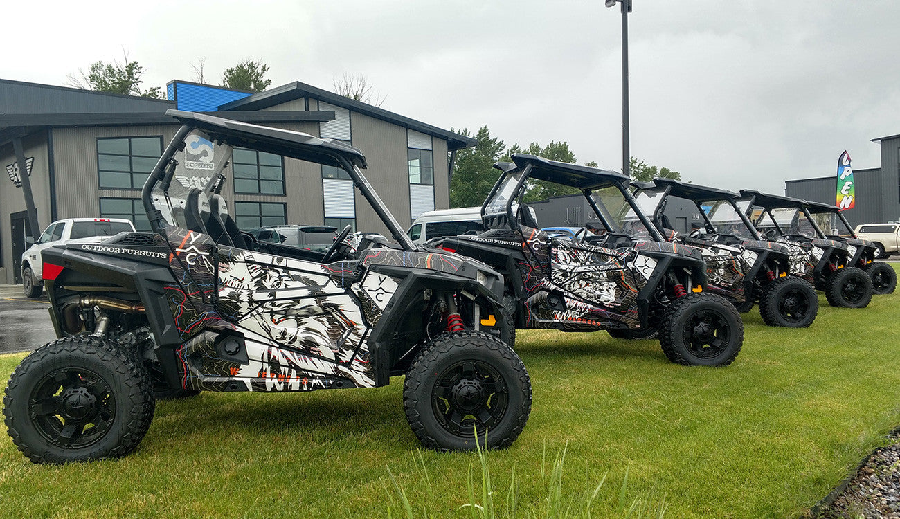 Polaris RZR | Custom Powersport Graphics and Wraps