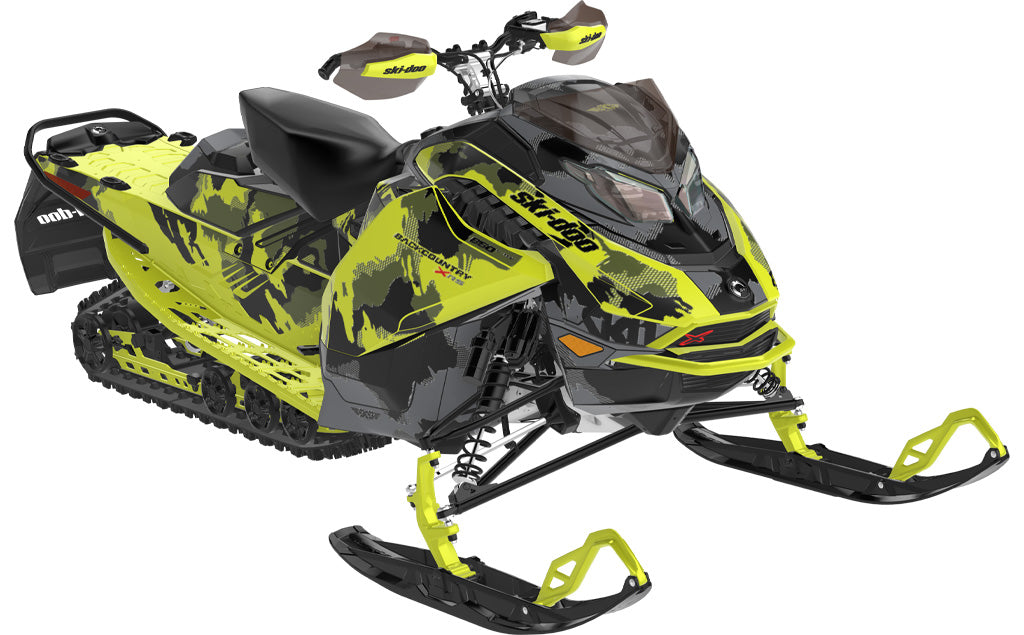 MultiCam | Custom Ski-Doo REV Gen5 Trail Sled Wrap