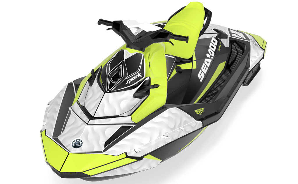 Shore Sea-Doo Spark Graphics Black Red Max Coverage