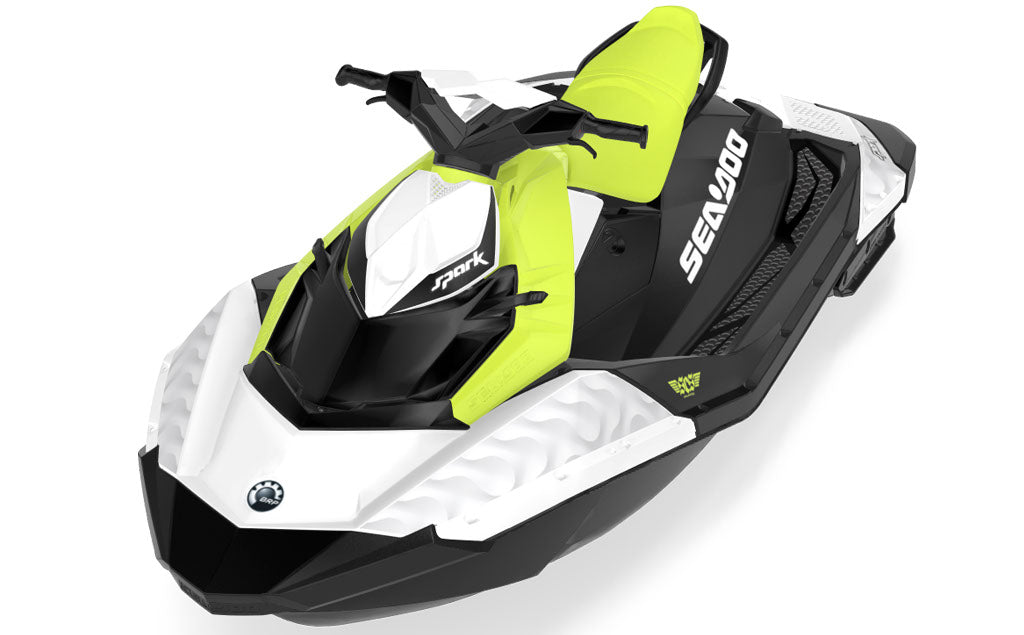 Shore Sea-Doo Spark Graphics Black Red Max Coverage