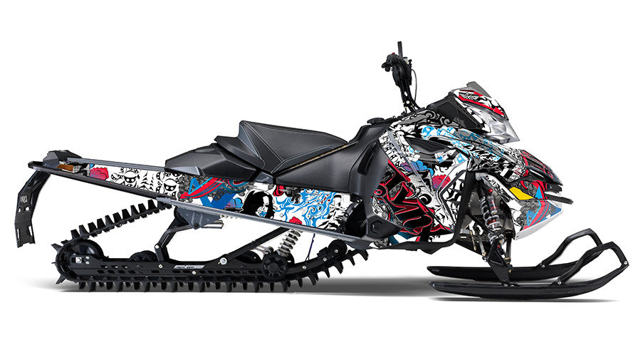 Doodle Bot | LYNX Rex2 Snowmobile Sled Wrap & Graphics