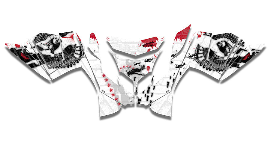 Fallen Angel | IQ Racer Snowmobile Sled Wraps & Graphics