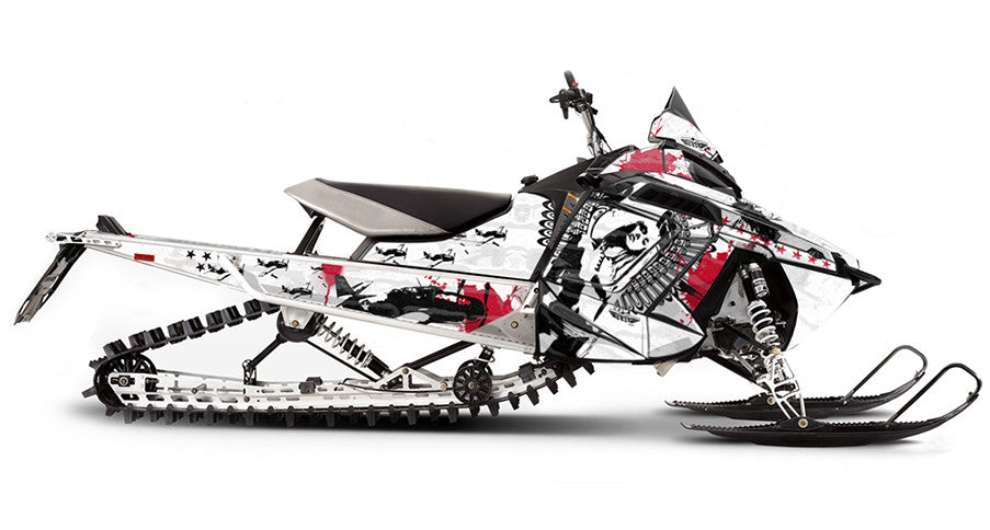 Fallen Angel | Polaris Snowmobile PRO-RMK Sled Wrap & Graphics