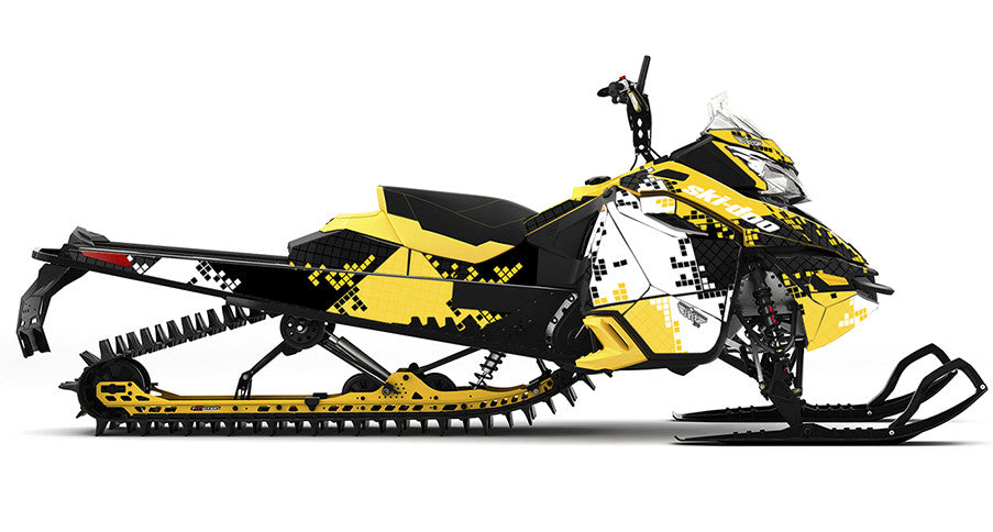 Geo Square | Ski-Doo REV-XM Sled Wrap