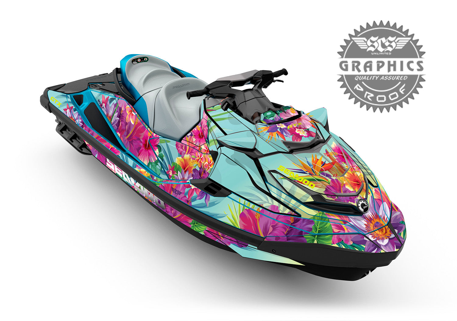 Hibiscus - Sea-Doo RXT Graphics