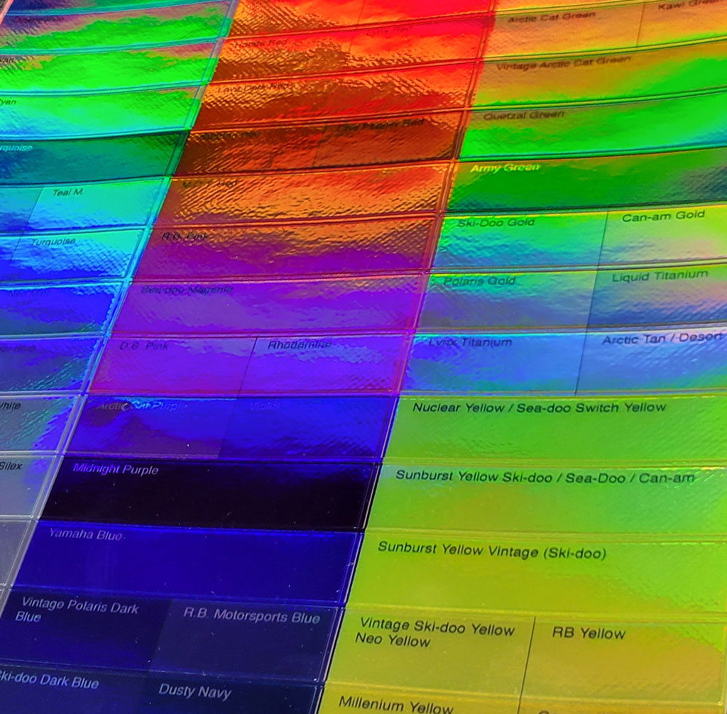 Color Approval Chart