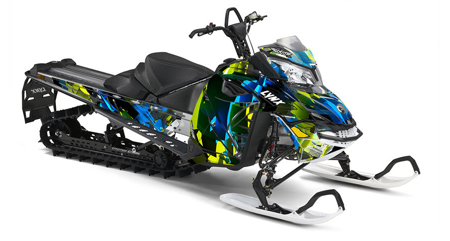 Pixelar | LYNX Rex2 Snowmobile Sled Wrap & Graphics