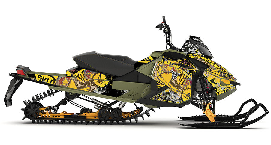 Re-Mix Ski-Doo REV-XP Sled Wrap Decal